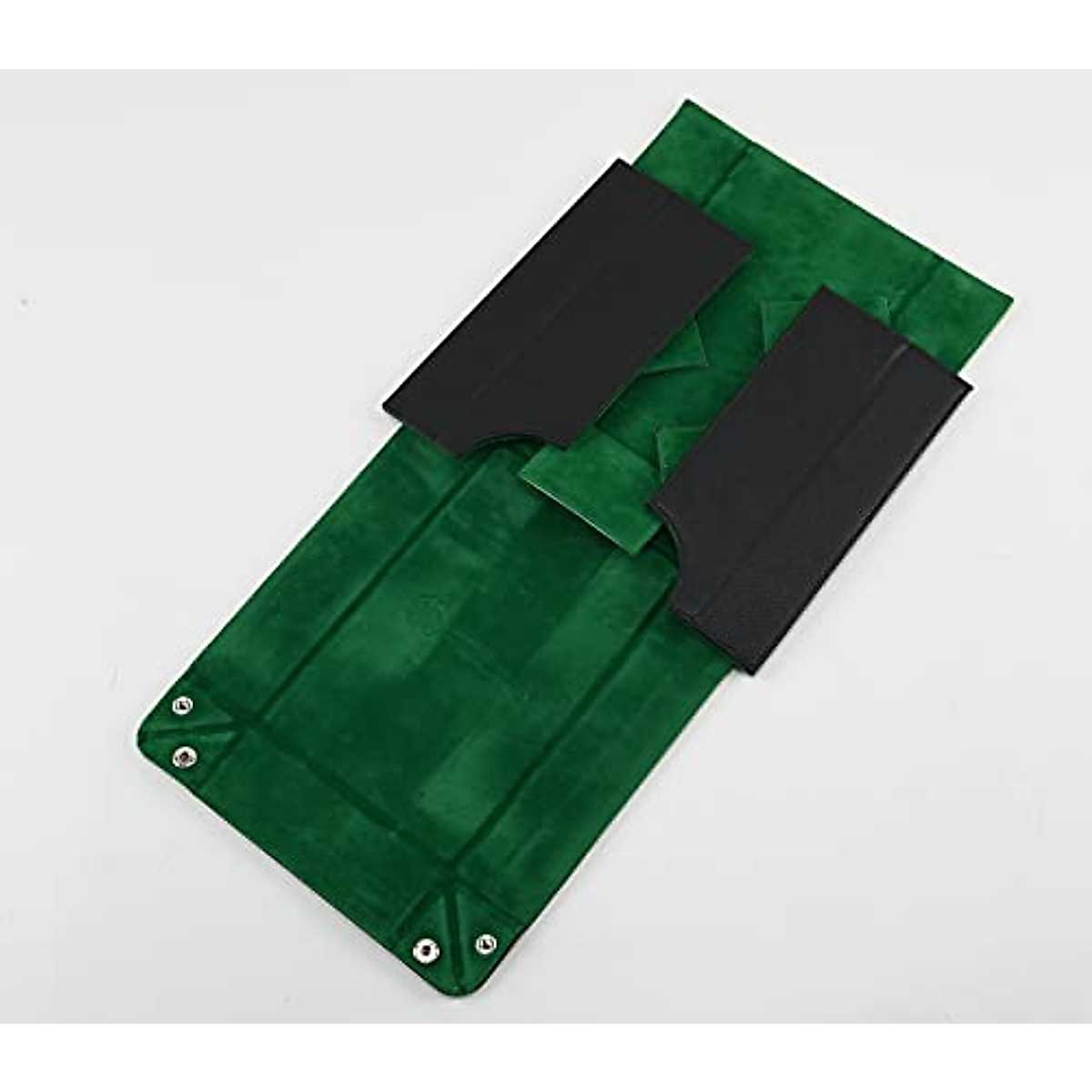 Geek Therapeutics Dice Tower - DND Dice Tray, Dice Box Storage for Dice and Removable Dice Tower - 2 in 1 Dice Rolling Tray and Tower - Perfect for RPG and Tabletop Gaming (Green)