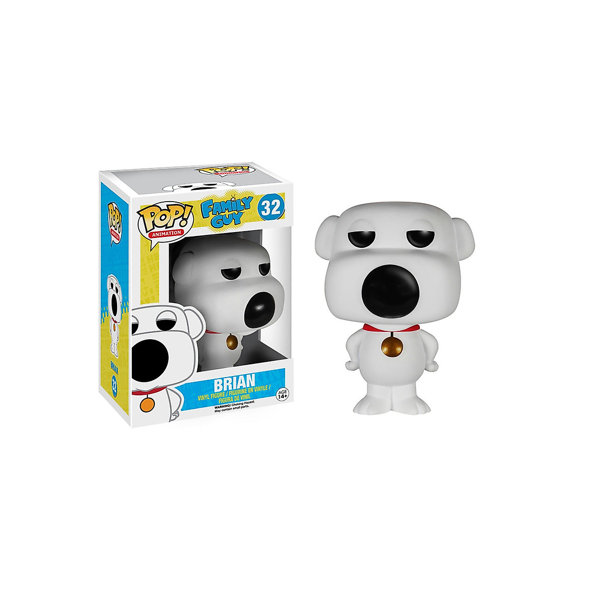 Funko POP TV: Family Guy Brian Action Figure