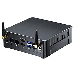 msecore Mini PC with Core i7-12650H, 10 Cores Upto 4.7GHz, 16G RAM 512G Pcie 4.0 SSD Desktop Computer, Dual LAN, Wi-Fi 6E, 1*DP, 1*HDMI, 1*USB-C Triple Display, Auto Power on, VESA, Windows 11 Pro