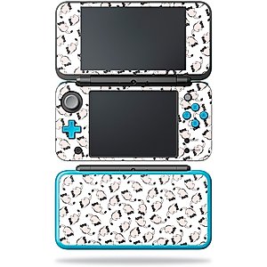 MightySkins Skin Compatible with Nintendo New 2DS XL - Raining Cats | Protective, Durable, and Unique Vinyl Decal wrap Cover | Easy to Apply, Remove, and Change Styles | Made in The USA