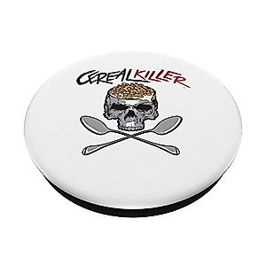 Cereal Killer | Cool I Love Eating Wheat Oats Gift PopSockets Grip and Stand for Phones and Tablets