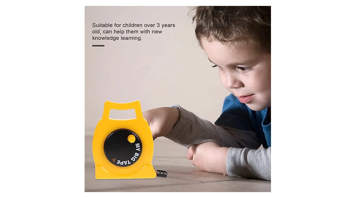 Homoyoyo Kids Measuring Tape Retractable Tape Measure, Wind Up Tape ...