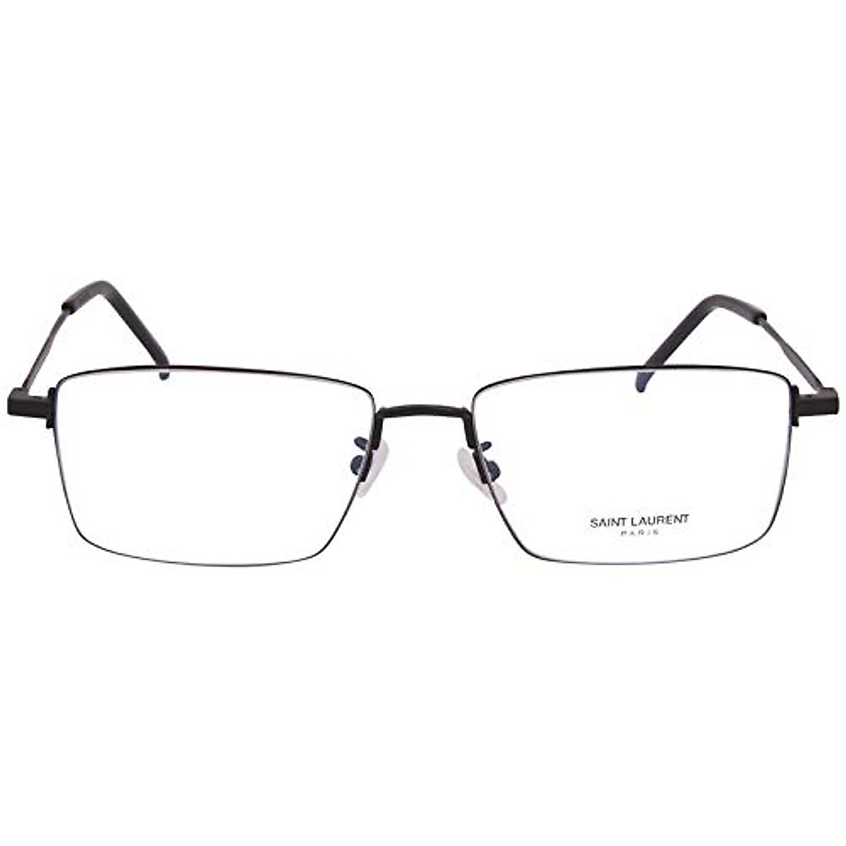 SAINT LAURENT Saint Laurent SL 413 WIRE 002 Black Metal Rectangle Eyeglasses 55mm,55-16-145