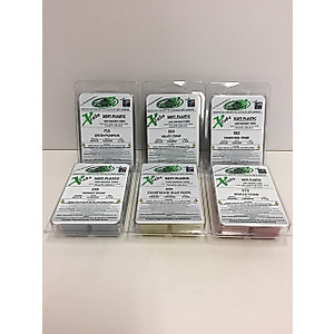 PLASTISOL Fishing Lure Making Plastic Cubes - Starter KIT 6 Pack - Over 16 oz (1 Pint) Total Resin