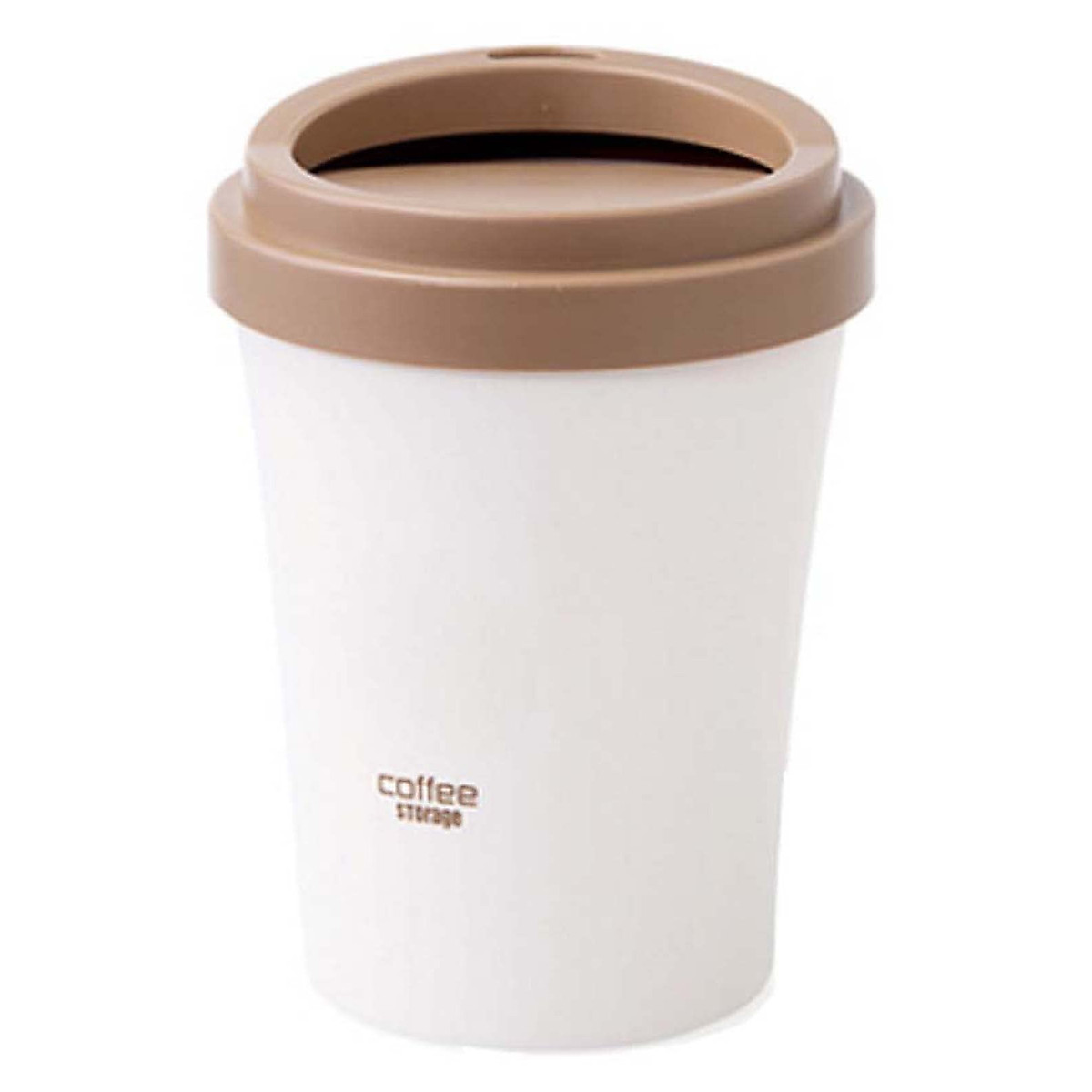 ZEALMAX Desktop Tabletop Trash Can Wastebasket, Creative Mini Waste Garbage Bin for Home Office Kitchen, Coffee Cup Modeling