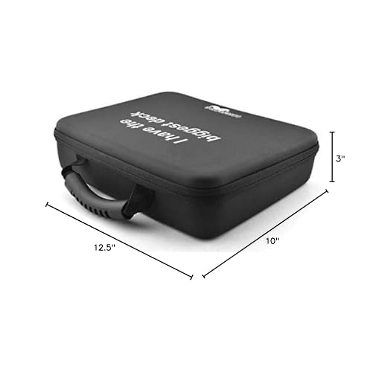 Portable Card Game Case for Cards Against Humanity. Fits Main Game and Expansions (Extra Large)