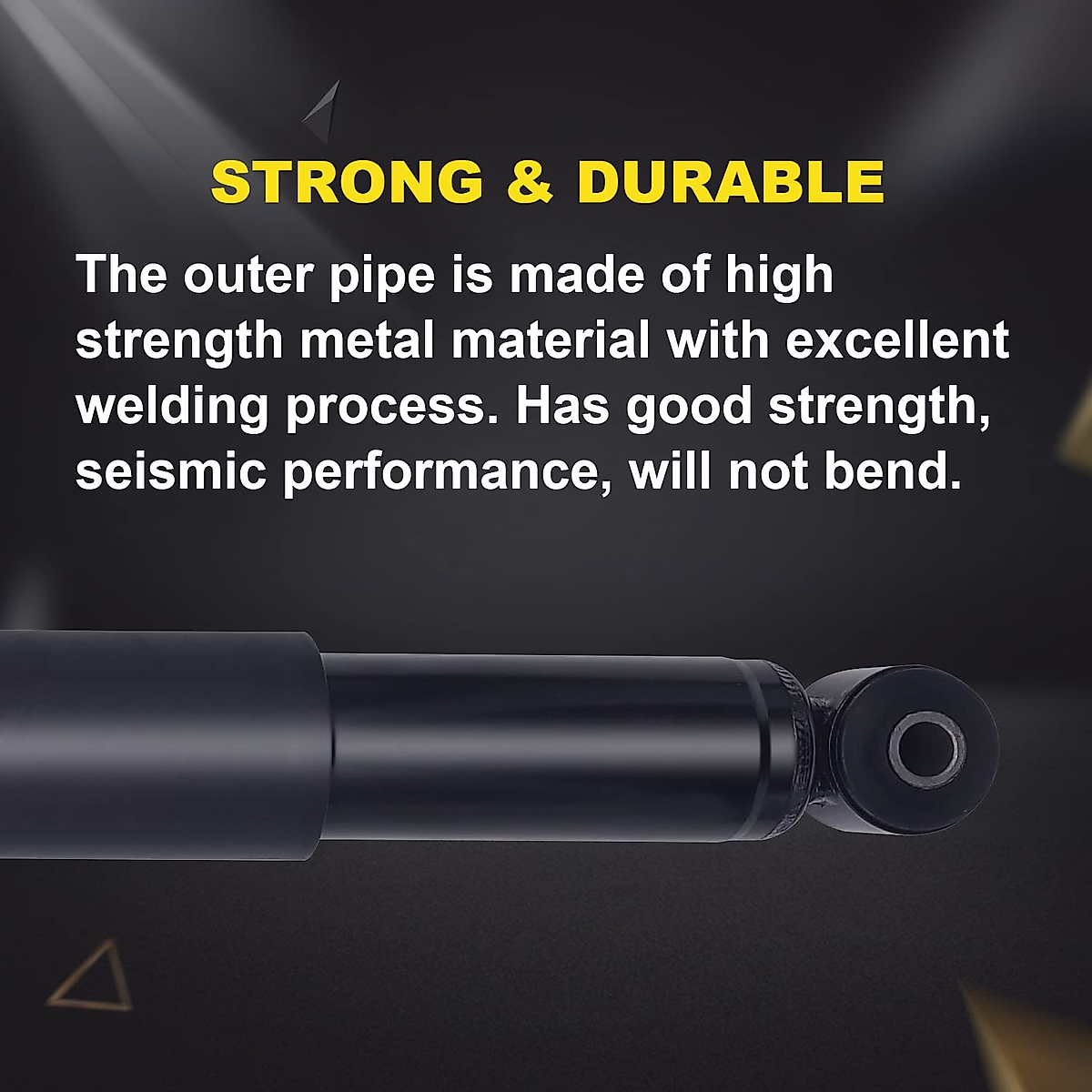 LUFT MEISTER 23487280 2 PCS Rear Air Shock Absorber Compatible with Escalade ESV EXT Chevy Suburban Tahoe Avalanche GMC Yukon XL 1500 19302786 25871432 580-1091
