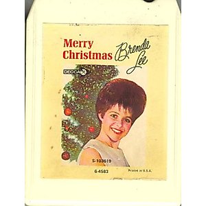 BRENDA LEE: Merry Christmas -6928 8 Track Tape