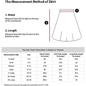 IDEALSANXUN Womens High Elastic Waist Maxi Skirt A-line Plaid Winter Warm Flare Long Skirt (Small, Long Pink 719)