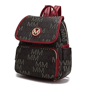 MKF Backpack Purse for Women Vegan Leather Top-Handle Ladies Fashion Travel Pocketbook Bag – Daypack