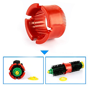 Energup Accessory for Irobot Roomba 500 600 610 620 650 Series Vacuum Cleaner, Package Includes 3Pack Filter, 3Piece Side Brushes, 1 Pack Bristle & Flexible Beater Brush, 2 x cleaning tools