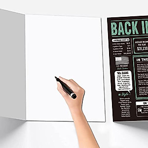 Ogeby Funny 30th Birthday Gifts for Her Him Women, Jumbo 30th Birthday Card, Happy 30 Year Old Birthday Gifts for Daughter Son Men, 30th Anniversary Cards Gifts for Couples, Back in 1993