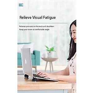 Laptop Cooling Stand,Ergonomic Laptop Cooling Pad Small Invisible Cooler Ball Portable Magnetic Laptop Cooler Stand for Laptop Computer