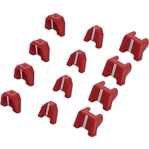 Follde 42-38-0017 No Mar Tip For Milwaukee M18 2746-20 Brad Nailer, 18ga Nailer No-mar Pad Kit For Milwaukee Nailers Bit (Set Of 12)