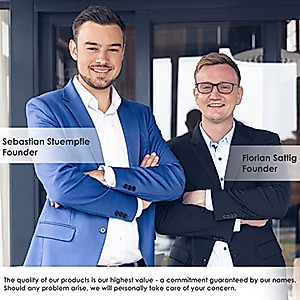 WEIDEBACH® 12x Discreet Door knob Stopper Transparent, Door Bumper Pads self-Adhesive 0.79x0.2 in, Elastic Wall Bumper Transparent, Rubber Wall Door Stop, Adhesive Rubber Door Stopper Bumpers