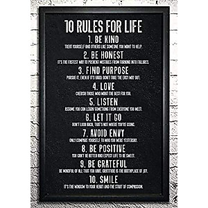 L&O Goods Motivational Posters | Inspirational Wall Decor | 11X17 inches | Home Decor