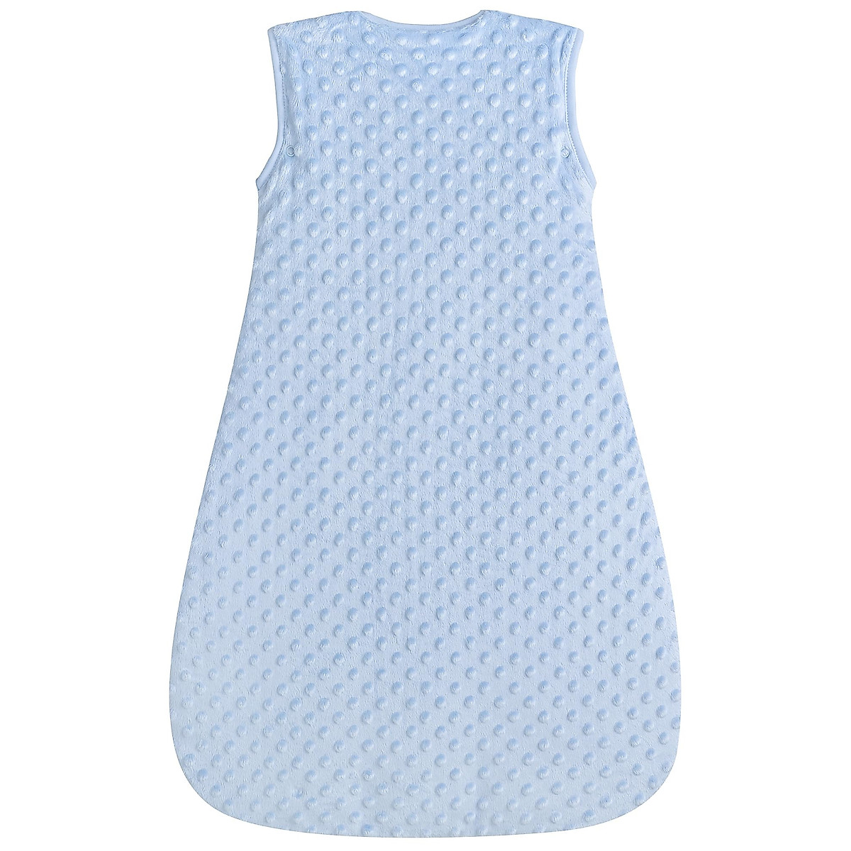 BABYINABAG Warm 2.5 Tog Quilted Winter Model Baby Sleeping Bag and Sack, Plush Minky Dot for Infants and Toddlers (Small (3 - 11 mos))