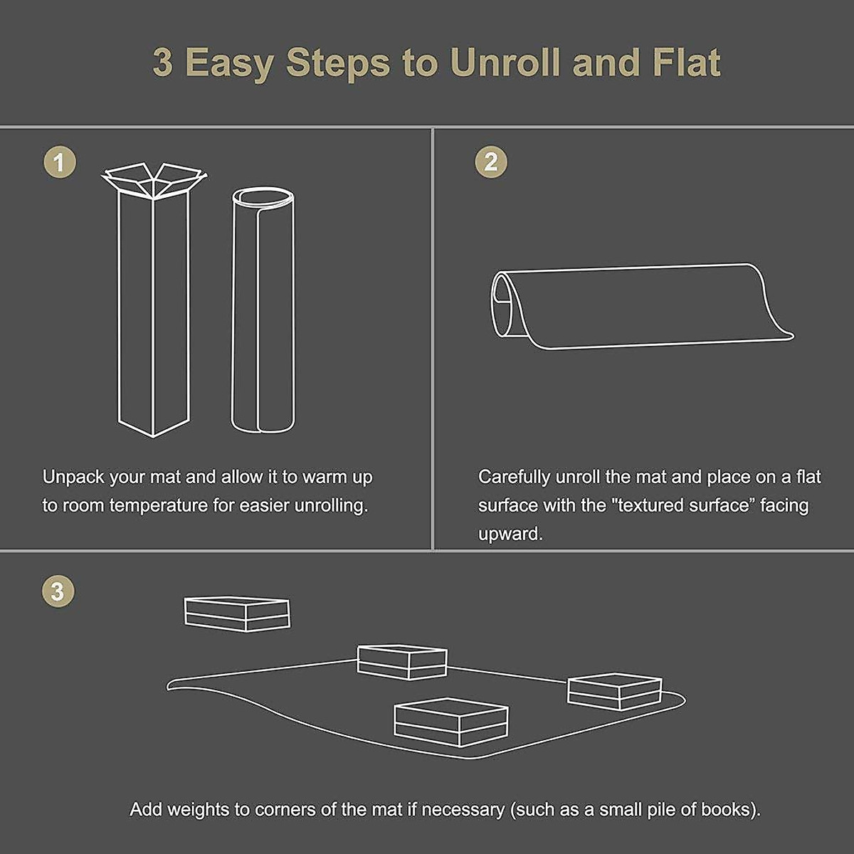 Kuyal Clear Chair Mat, Hard Floor Use, 48" X 59" Transparent Office Home Floor Protector mat Chairmats (48" X 59" Rectangle)