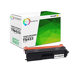 TCT Premium Compatible Toner Cartridge Replacement for Brother TN-433 TN433BK TN433C TN433M TN433Y High Yield Works with Brother HL-L8260CDW L8360CDW MFC-L8610CDW Printers (B, C, M, Y) - 4 Pack