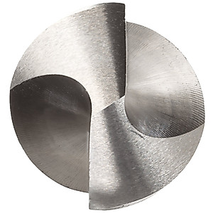 Chicago Latrobe 150L Left-Hand (Reverse) Flute High-Speed Steel Jobber Length Drill Bit Set, Uncoated, 118 Degree Conventional Point, 21-Piece