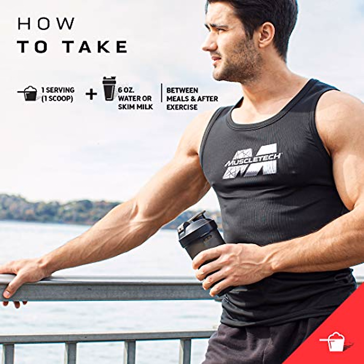 MuscleTech Nitro-Tech Whey Protein Powder Isolate & Peptides | Protein + Creatine for Muscle Gain | Muscle Builder for Men & Women | Sports Nutrition | Vanilla, 10 lb (100 Servings)