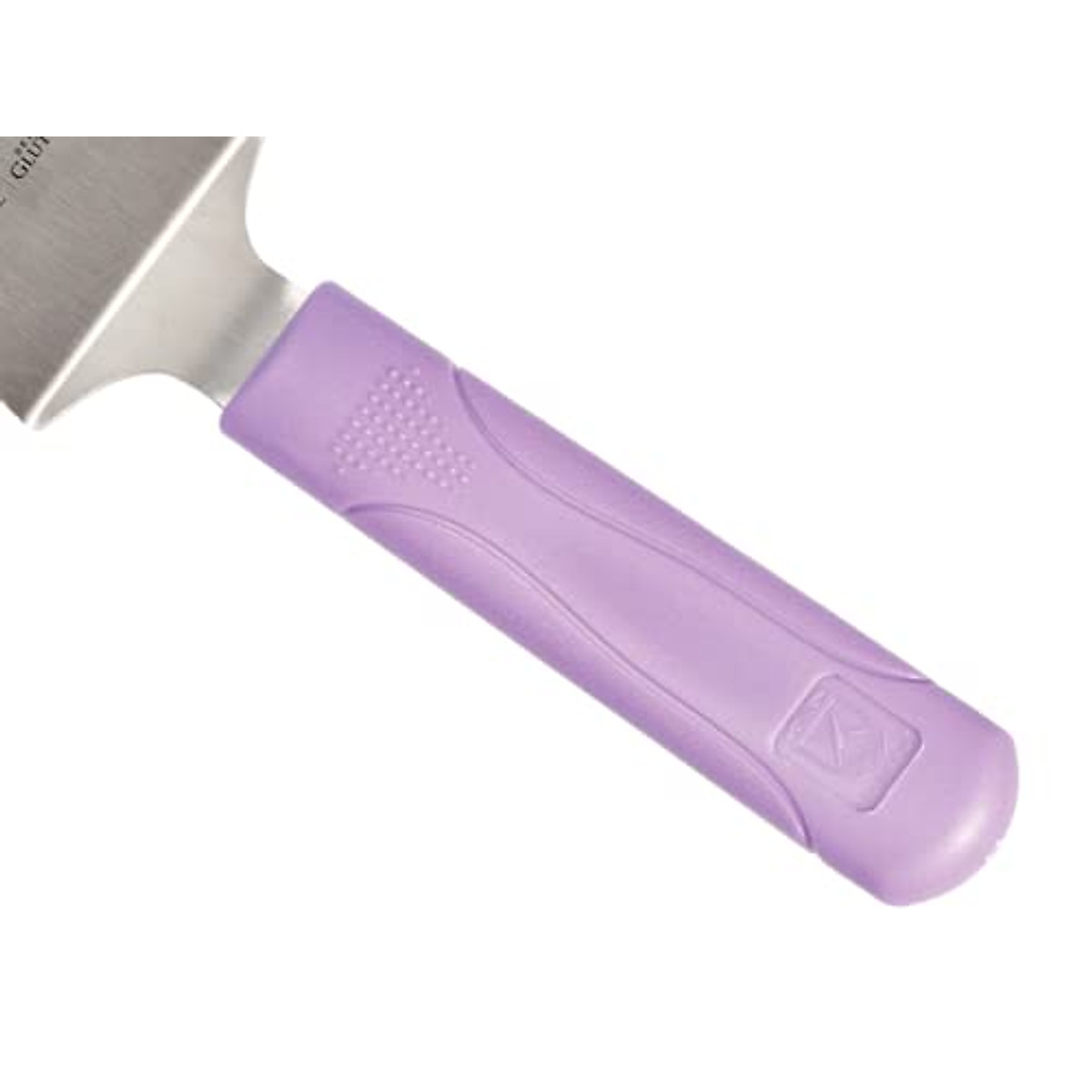 Mercer Culinary Millennia Pie Server/Spatula, 5 Inch x 2 Inch Blade, Purple Handle,