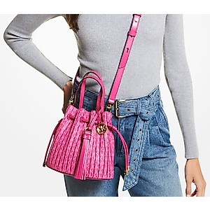 Michael Kors Willa Extra Small Convertible Grab Tote Wild Berry One Size