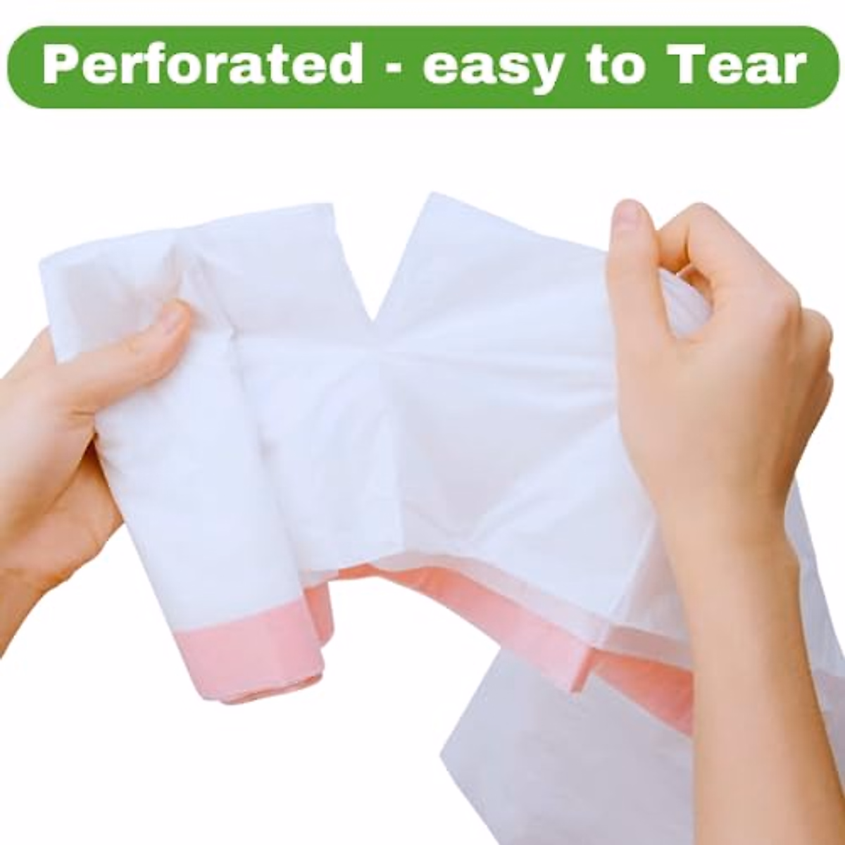 Small Trash Bags CCLINERS 2.6 Gallon 1.1 Mil Code R Garbage bags 120 Drawstring Bathroom Trash Bags Mini Wastebasket Trash Can Liners for Home Office Bins, 120 Bags