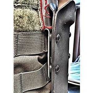 K-Sheath Clip- New Titanium Alloy Clip Fast Scabbard Clip for Kydex Sheath (Left-Clip Type)