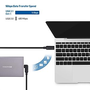 Cable Matters Unidirectional Active USB C Cable 16.4 ft for Oculus Quest 2 Headset and Hard Drives (Compatible with Oculus Link Cable) 5Gbps Data Transfer, No Video, No Power Delivery Support