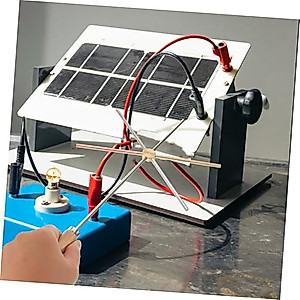 CHILDWEET Thermal Conductivity Thermal Conductor Meter Physics Equipment Heat Conductometer School Teaching Tool Heat Conductivity Conductometer Aluminum Conductivity Demonstrator Iron