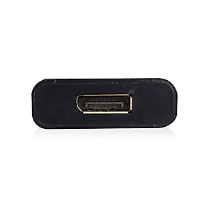 Ewent EW9825 USB-C to Displayport Cable, USB-C Displayport Cable Length 0,15m, 4K @ 60Hz USB-C Converter, Connect Additional Monitor to Laptop