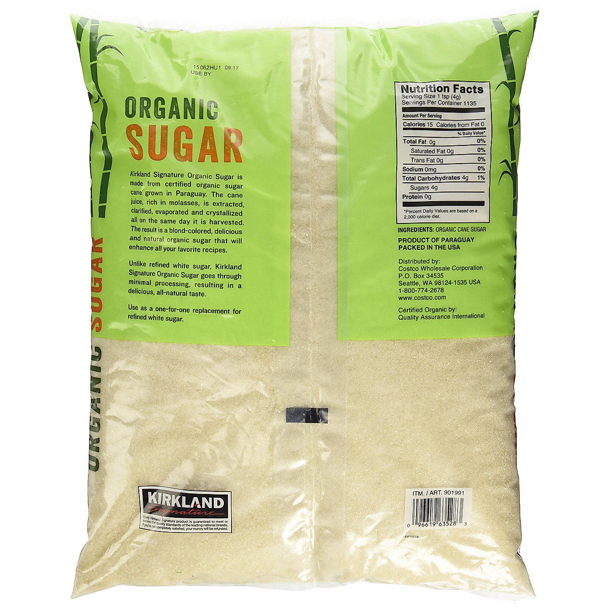 Kirkland Signature Organic Sugar - 10 Lb