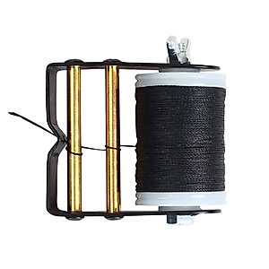 FENJANER Archery Bow String Serving Thread Jig Bowstring Serving Thread 120 yard/110m for Compound Recurve Bow Hunting Shooting Accessories (Black2)