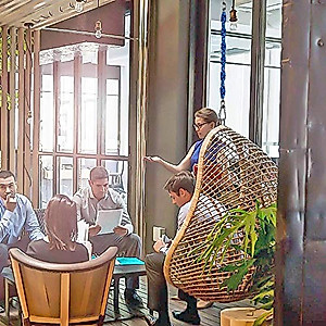 Dakzhou 64inch Stainless Steel 304 Permanent Rust Chain (2)+ 4 Free Quick Links, 1000LB Load Bearing, for Swing, Yoga, Hammock, sandbag Suspension.