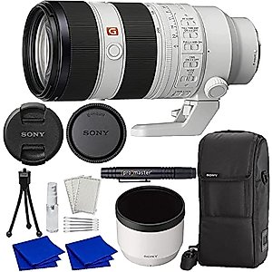 Sony FE 70-200mm F2.8 GM OSS II (SEL70200GM2) Full-Frame Telephoto Zoom G Master Lens Bundle with Multipurpose Lens Pens, Starter Kit | 70-200mm Sony Lens