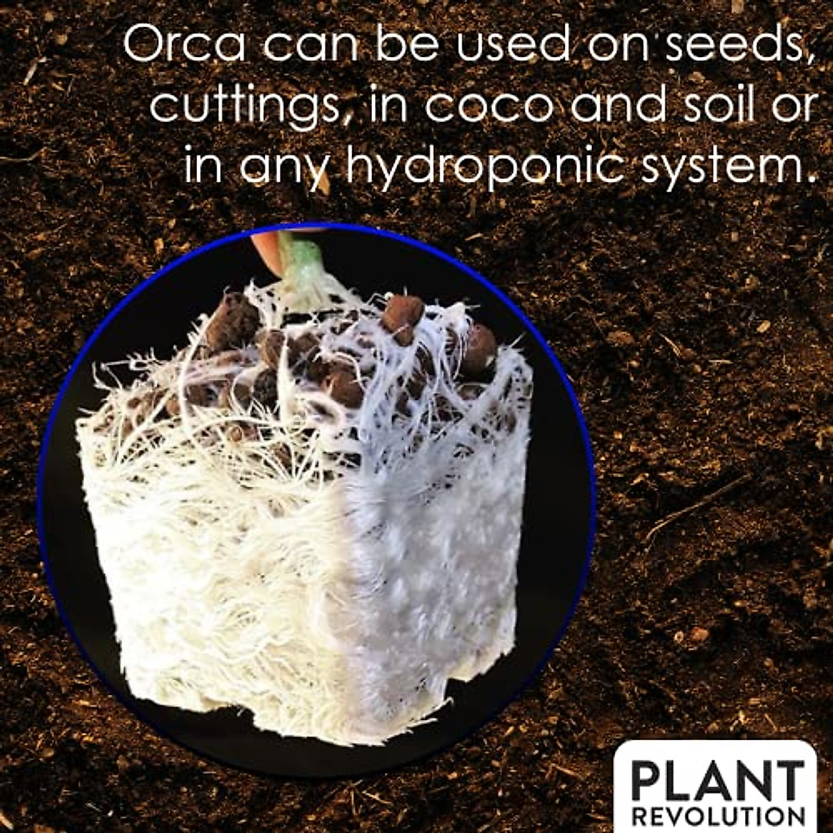 Plant Revolution PRPSO32 FGORCA-32OZ Orca Premium Liquid Mycorrhizae 32 Ounce, 1 Quart