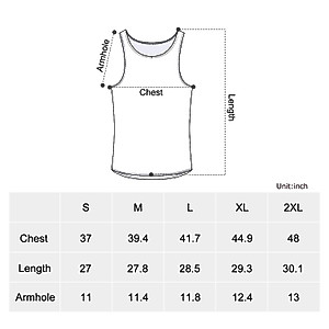 Mens Workout Stringer Tank Tops Fitness Performance Muscle Sleeveless Shirts Gym Training Bodybuilding Vest(GNWTSB XL)