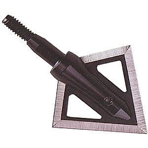 Magnus Black Hornet 2 Blade Broadhead (3 Pack), Black, 125 Grain