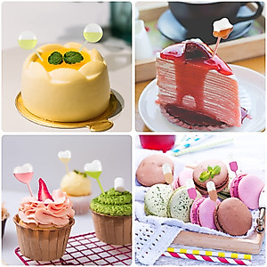 250PCS 4ml Cupcakes Pipettes, Food Grade Plastic Disposable Pipettes, Suitable for Chocolate or Strawberries Cupcakes, Ice Cream, Waffles, Chocolate Dessert