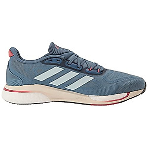 adidas Women's Supernova+ Running Shoe, Altered Blue/Almost Blue/Wonder Red, 9.5