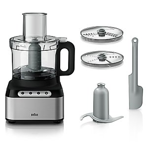 Braun FP3211SI Easy Prep 8c Food Processor,Silver