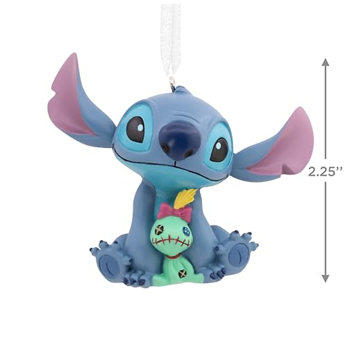 Hallmark Disney Lilo & Stitch Stitch With Scrump Christmas Ornament