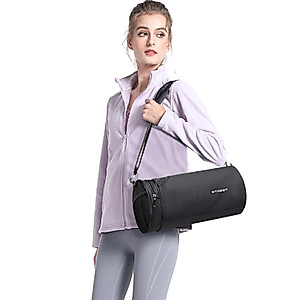 Sports Gym Bag for Men and Women Workout Bags Mens Gym Bag Black Small