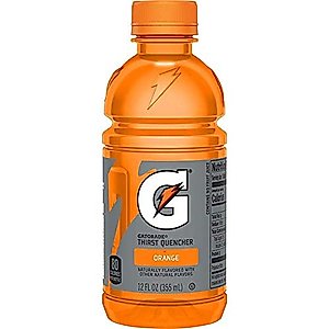 Gatorade Ready-to-Drink 12 oz Bottles, Orange