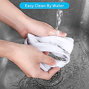 2 Pack Bar Stools Leg Protectors Ring, Non Slip Silicone Chair Leg Floor Protector, Pads Bottom Protect Wooden Floor No Scratches No Noise Anti-slip, Stretchable Fits 14.5" to 16.5" Chair Base, Black