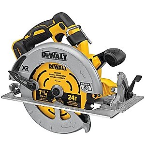 DEWALT 20V MAX* XR® BRUSHLESS 7-1/4" CIRCULAR SAW WITH POWER DETECT™ (Tool Only) (DCS574B)