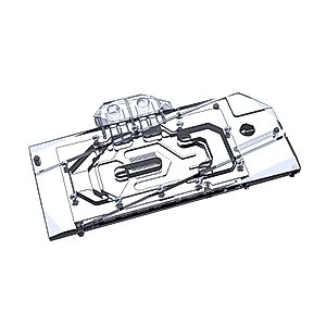Bykski Full Coverage GPU Water Block and Backplate for MSI RTX 3090 Ventus (N-MS3090VES-X-V2)