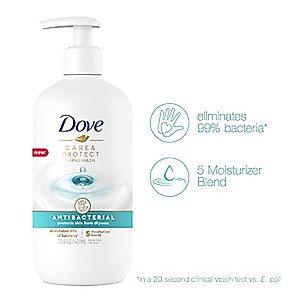 Dove Hand Wash For All Skin Types Protects from Skin Dryness 13.5 oz 4 Count