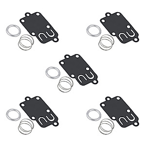 ZYAMY 5 Sets Carburetor Diaphragm Gasket kit for 2hp to 5hp Horizontal Engines Replace BS 270026 272538 272538S 272637 4157 4168 5021 5021K 690766 221377